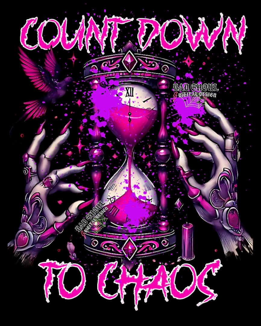 Countdown To Chaos PNG Download – Rebel Mocks & Badghoul Digital