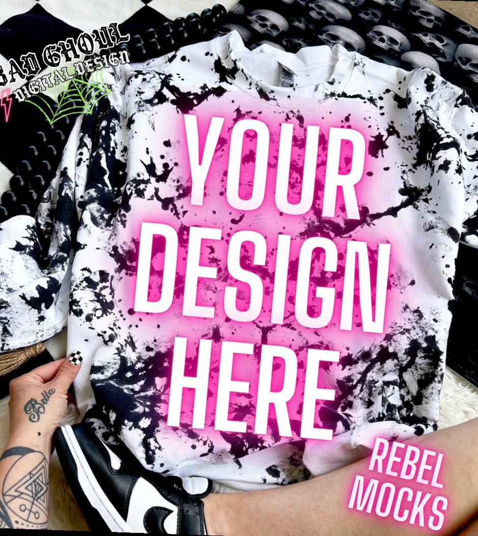 Rebel Fierce - RF MOCKS & Bad Ghoul Digital Design – Rebel Mocks ...