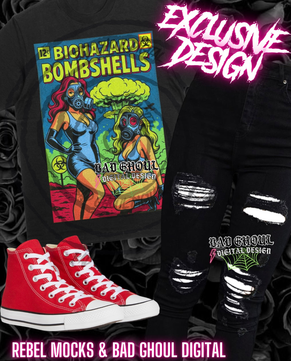Exclusive Biohazard Bombshells PNG DOWNLOAD – Rebel Mocks & Badghoul ...