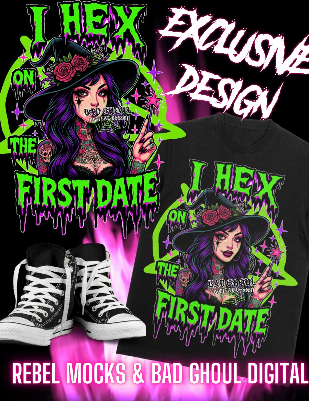 EXCLUSIVE I Hex PNG Download – Rebel Mocks & Badghoul Digital