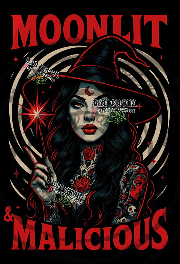 LIMITED Moonlit PNG DOWNLOAD Black Fab Only – Rebel Mocks & Badghoul ...