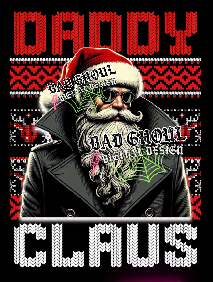 Daddy Claus PNG Download – Rebel Mocks & Badghoul Digital