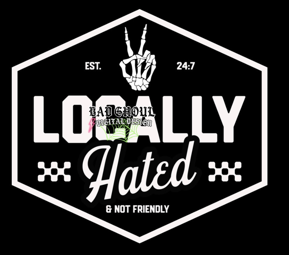 Hated PNG Download BEST on Black – Rebel Mocks & Badghoul Digital