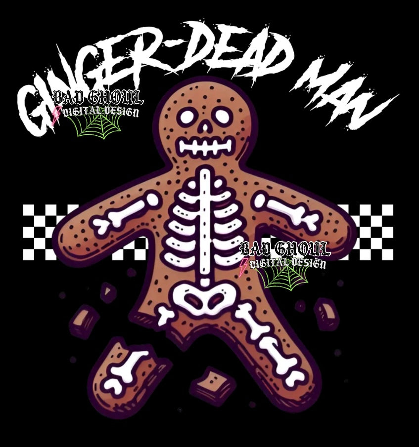 Ginger Dead Man PNG Download – Rebel Mocks & Badghoul Digital