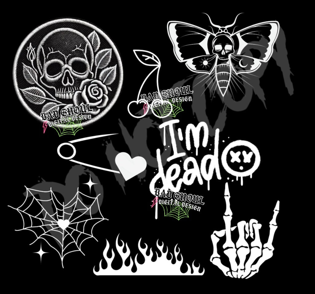 Edgy Alt Emo PNG Download – Rebel Mocks & Badghoul Digital
