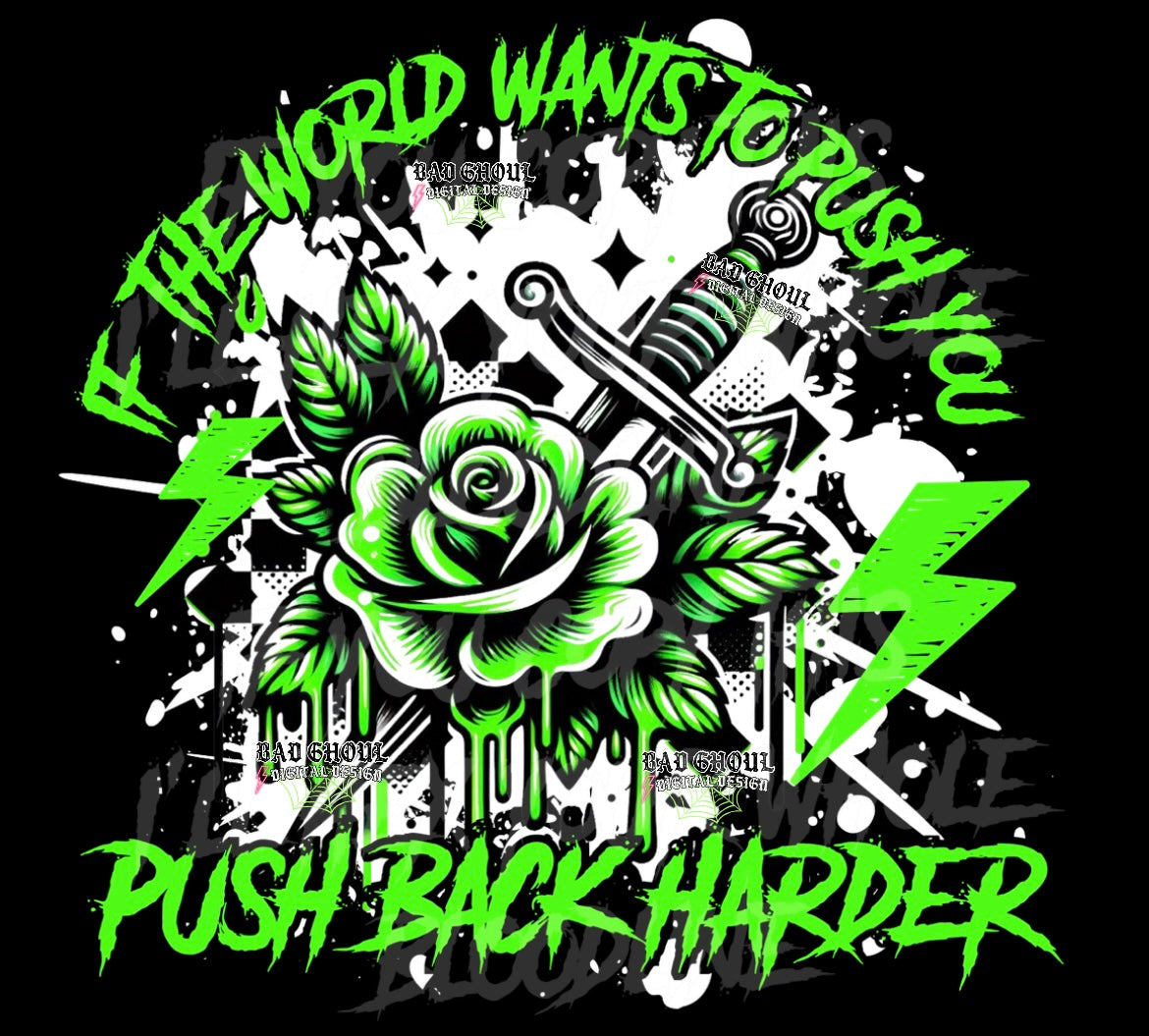 If the world wants to push you PNG Download – Rebel Mocks & Badghoul ...