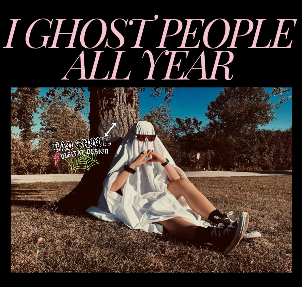 I Ghost People PNG Download – Rebel Mocks & Badghoul Digital