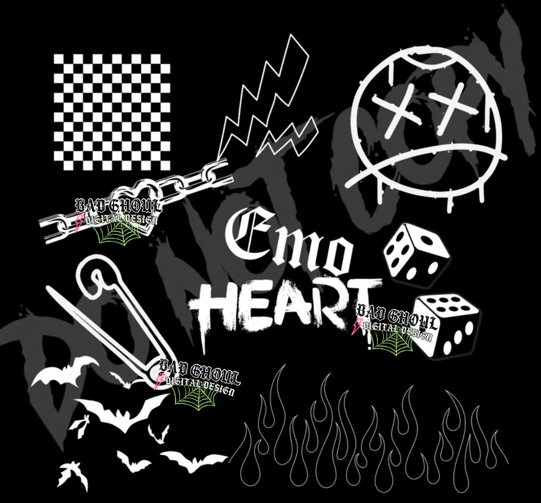 Edgy Alt Emo PNG Download – Rebel Mocks & Badghoul Digital