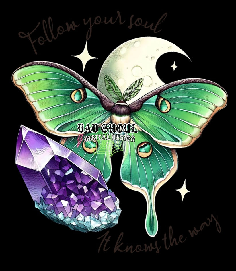 Follow Your Soul PNG Download – Rebel Mocks & Badghoul Digital