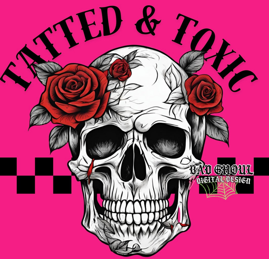 Tatted & Toxic PNG Download – Rebel Mocks & Badghoul Digital