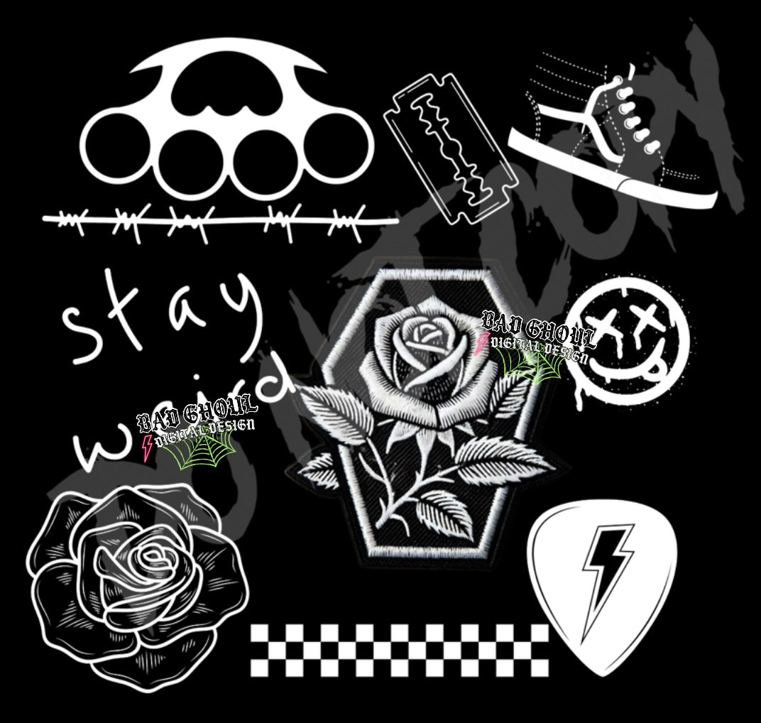 Edgy Alt Emo PNG Download – Rebel Mocks & Badghoul Digital