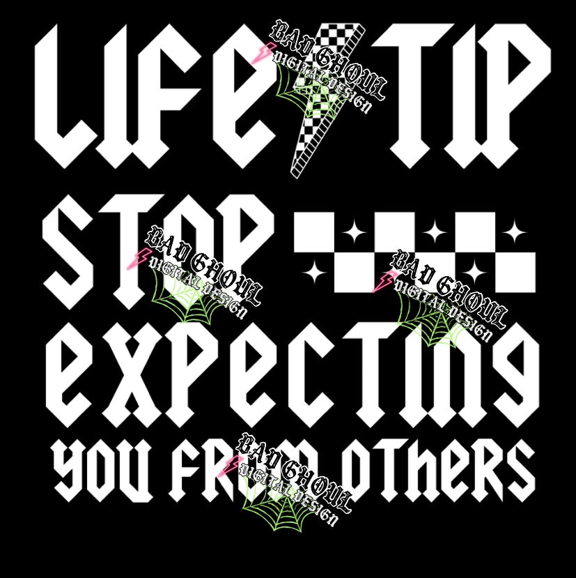Life Tip PNG Download – Rebel Mocks & Badghoul Digital