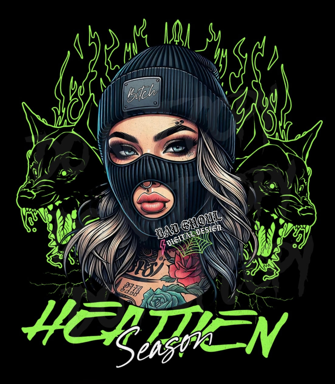 Heathen Season PNG Download – Rebel Mocks & Badghoul Digital