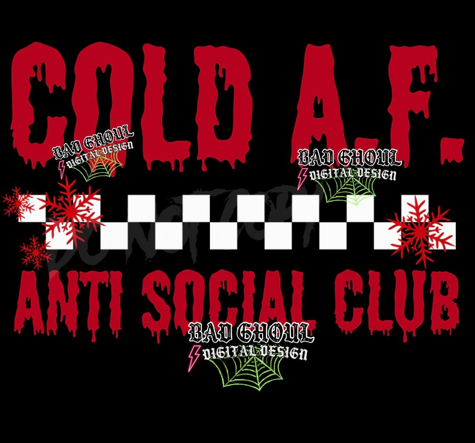 Cold AF front and back PNG Download and non bad word – Rebel Mocks ...