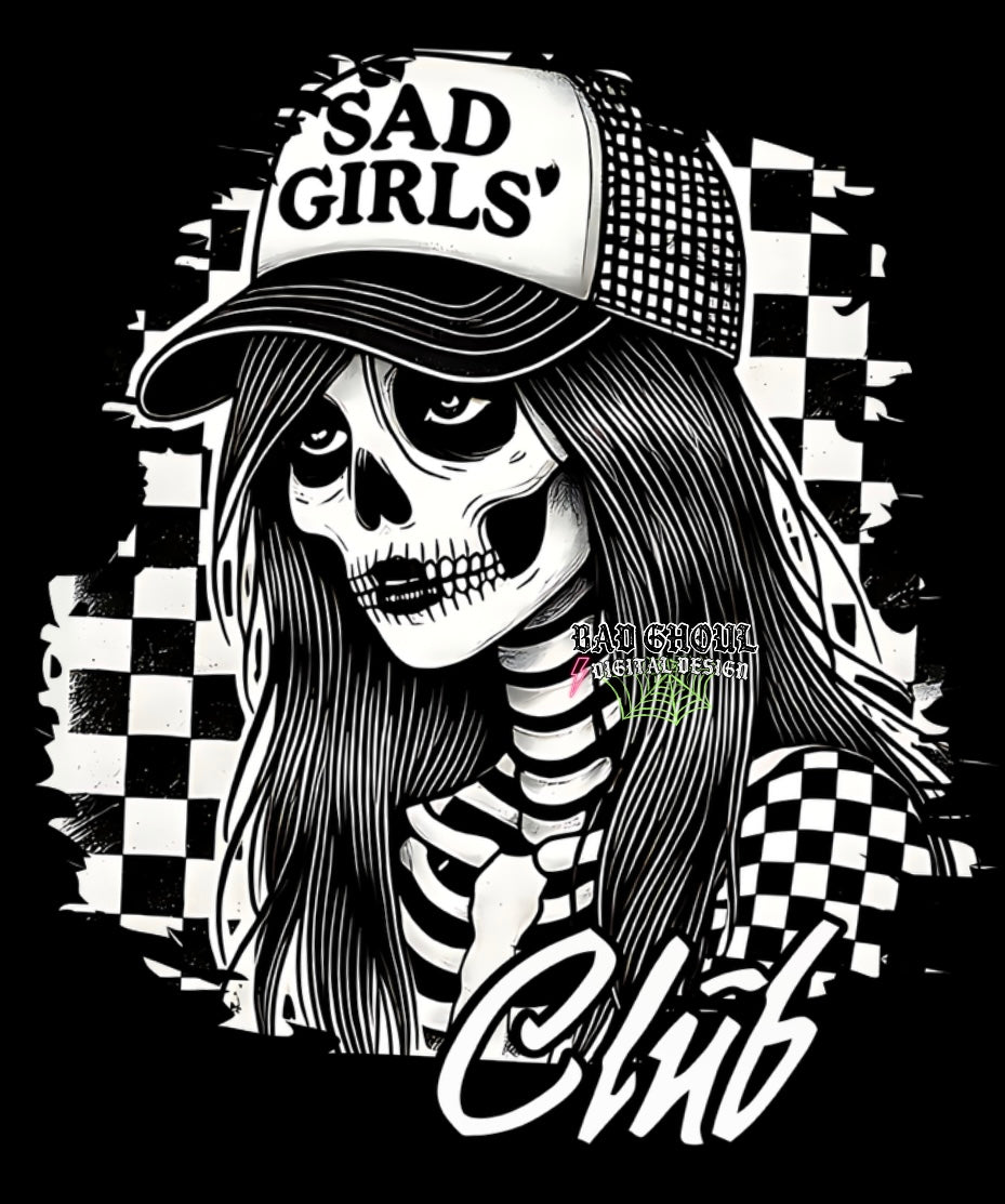 Sad Girls Club PNG Download – Rebel Mocks & Badghoul Digital