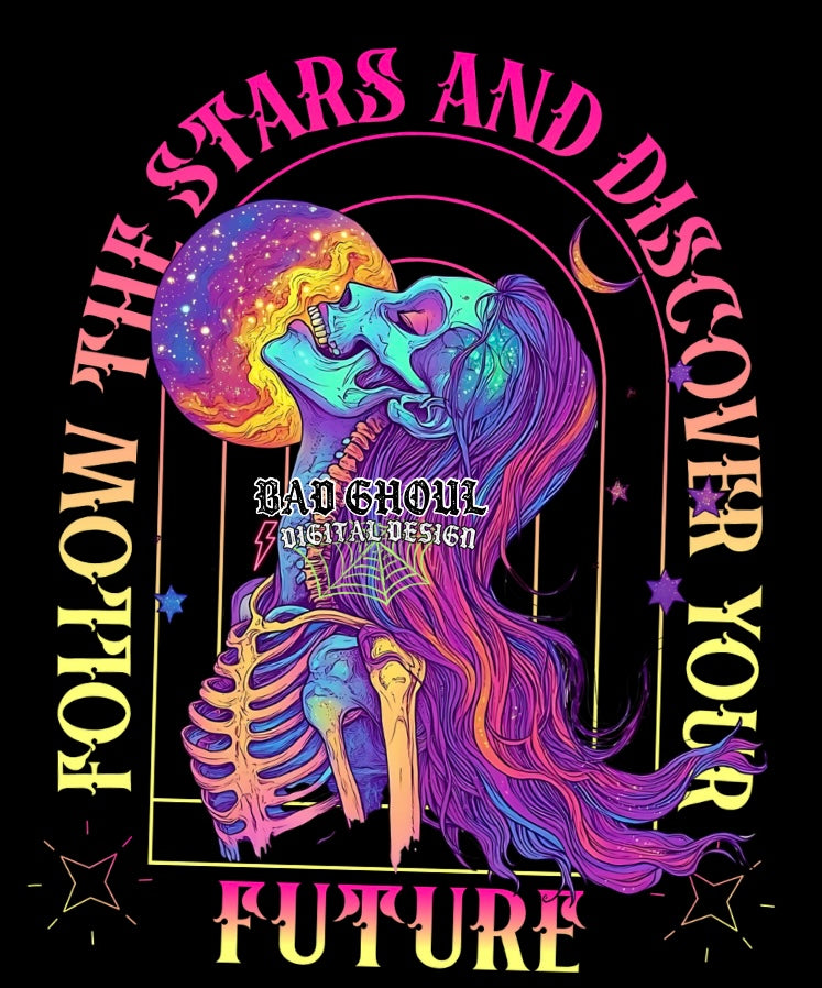 Follow The Stars PNG download – Rebel Mocks & Badghoul Digital